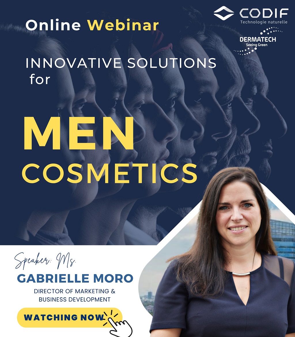 Innovative solutions for men cosmetics | Dermatech